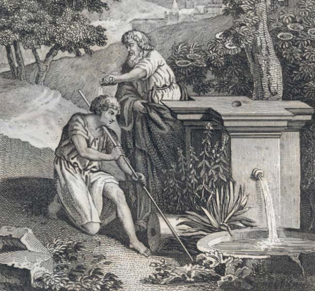 Saul Anointed by Samuel - 1 Samuel Image