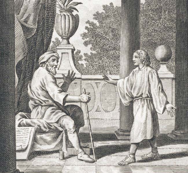 Samuel Uttering His First Prophecy - 1 Samuel Image