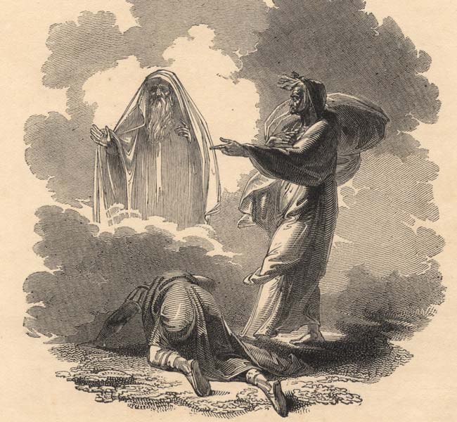 The Witch of Endor Raising Samuel - 1 Samuel Image