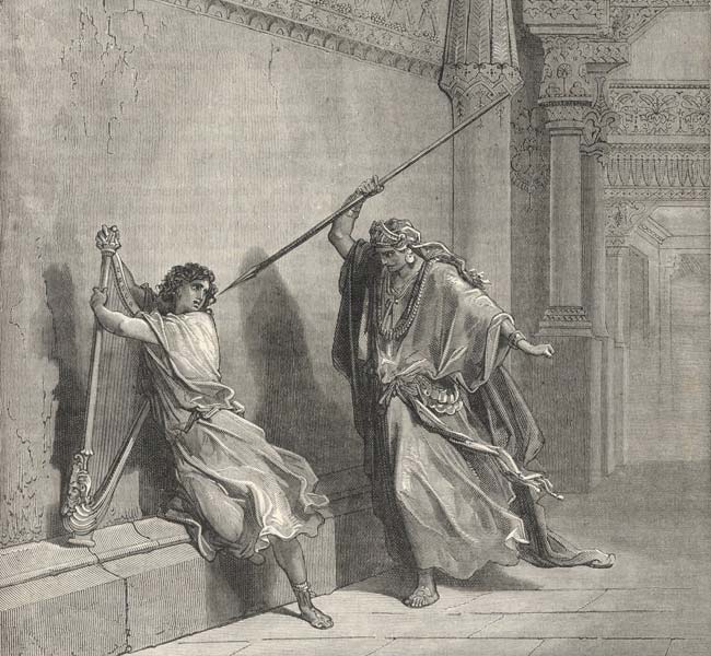 Saul Attempts the Life of David - 1 Samuel Image