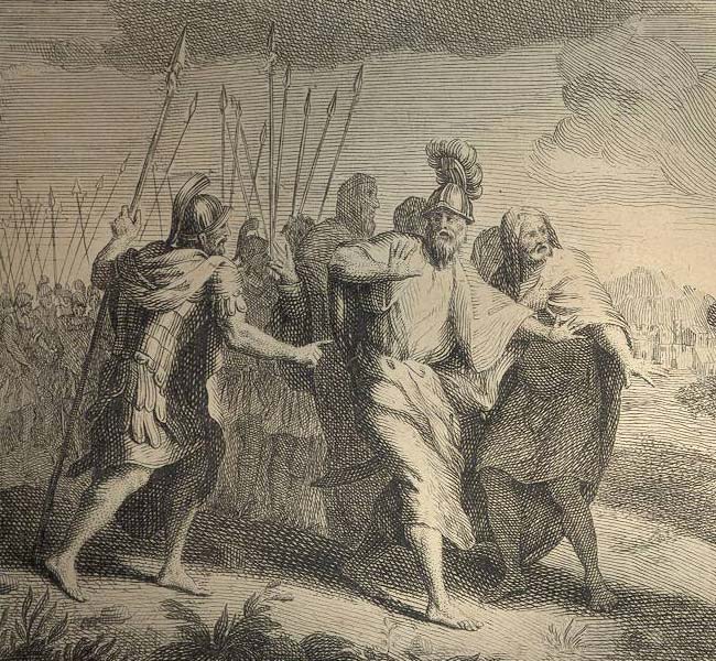 Shimei Curses David - 2 Samuel Image