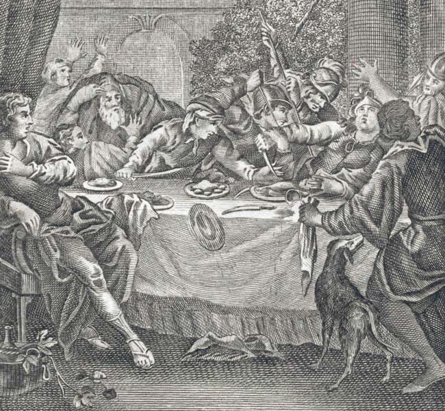 Amnon Assassinated by Order of His Brother Absalom - 2 Samuel Image