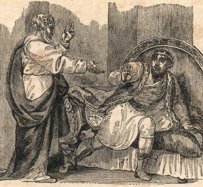 Nathan Reproving David - 2 Samuel Image