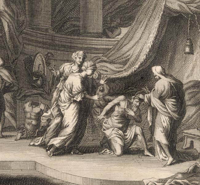 Ananias Restores Saul's Sight - Acts of the Apostles Image