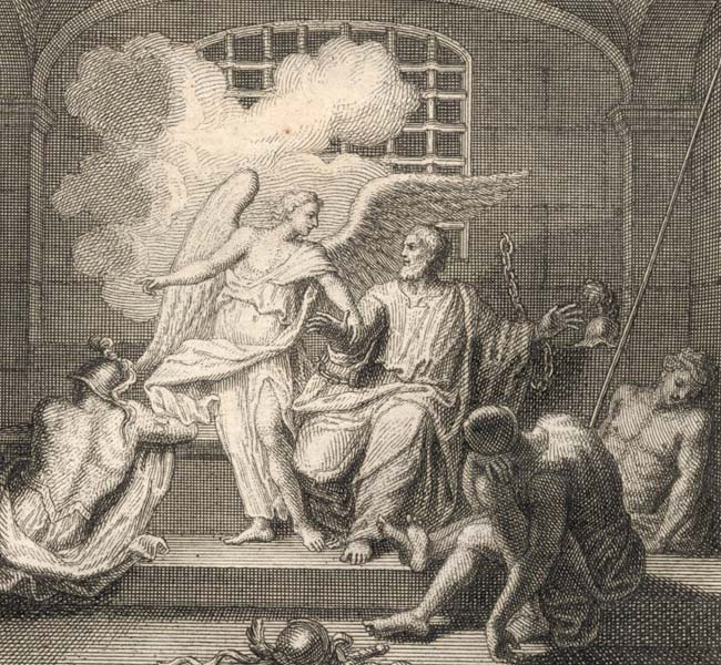 An Angel Frees Peter - Acts of the Apostles Image
