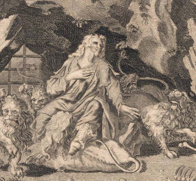 Daniel Cast into the Lion's Den - Daniel Image