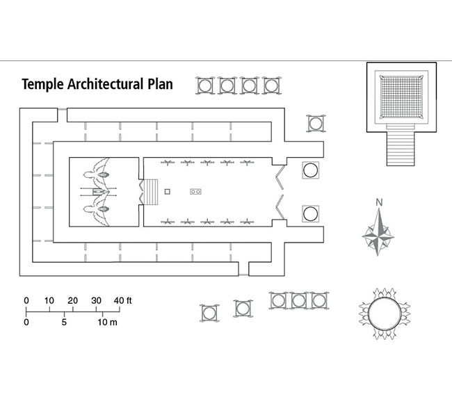 Solomon’s Temple Architectural Plan - ESV Global Study Bible Image