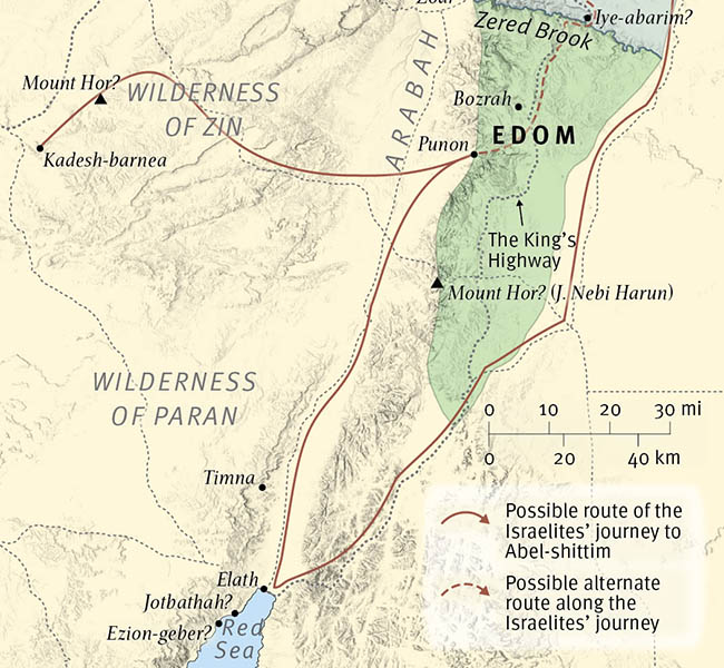 The Journey to Canaan - ESV Global Study Bible Image
