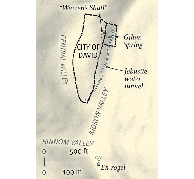 David Captures the Stronghold of Zion - ESV Global Study Bible Image