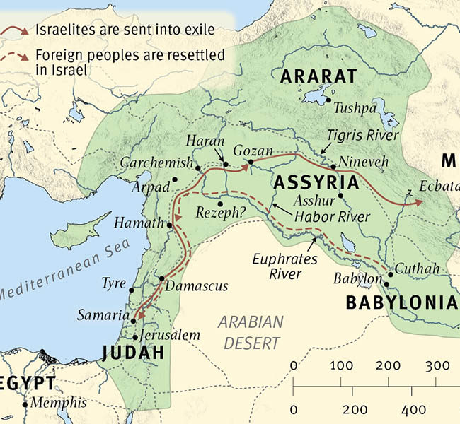 The Fall of Samaria and Deportation of Israelites - ESV Global Study ...