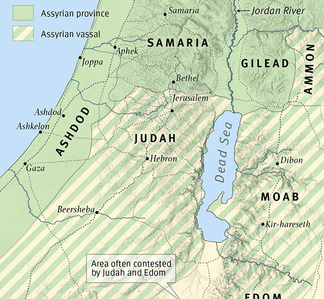 Judah after the Fall of Israel - ESV Global Study Bible Image
