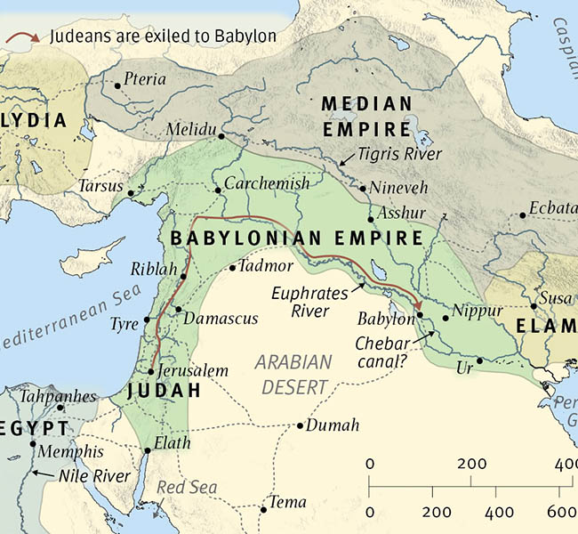 Exile to Babylon in 2 Chronicles - ESV Global Study Bible Image
