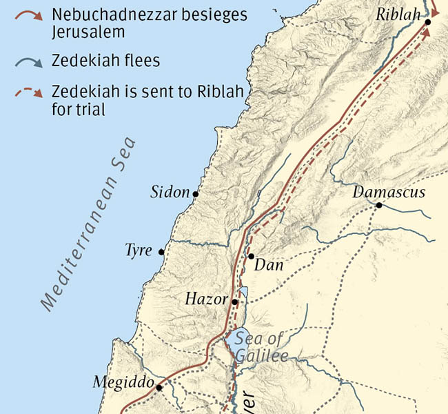 Babylon Attacks Judah - ESV Global Study Bible Image