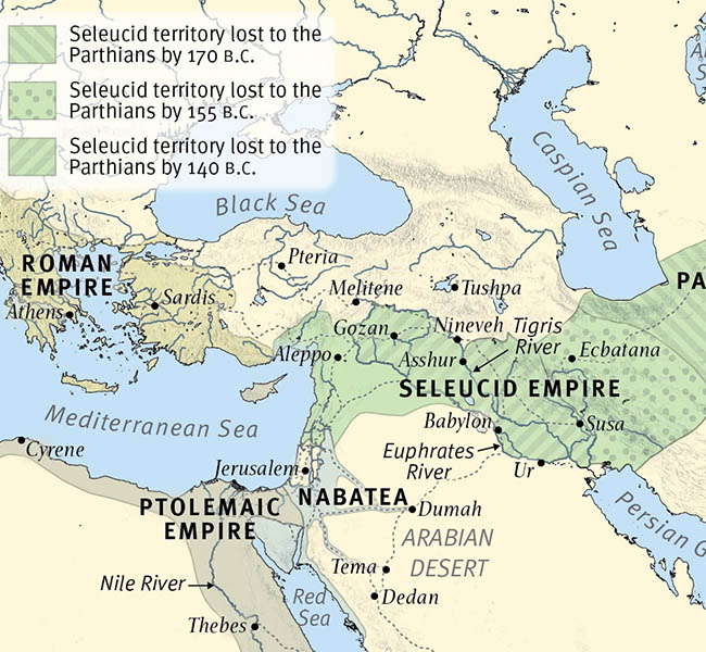 The Empires of Daniel's Visions: The Ptolemies and the Seleucids (Late) - ESV Global Study Bible ...