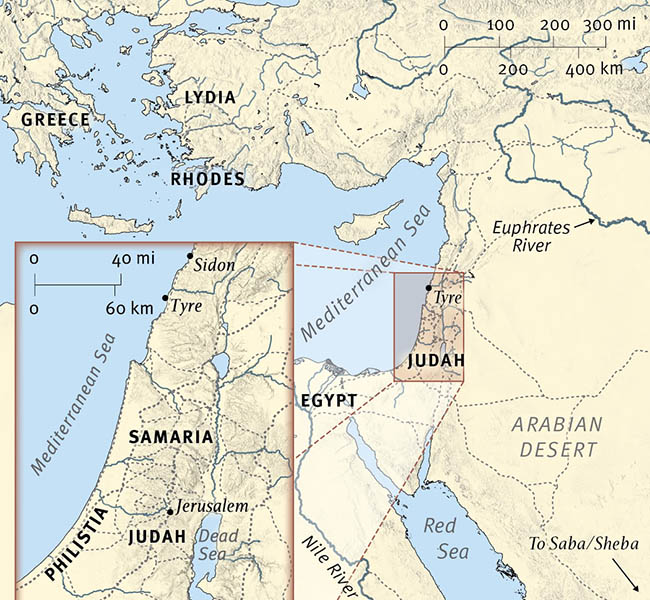The Setting of Joel - ESV Global Study Bible Image