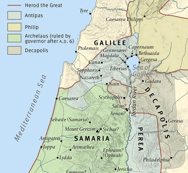 The Setting of the Gospels - ESV Global Study Bible Image