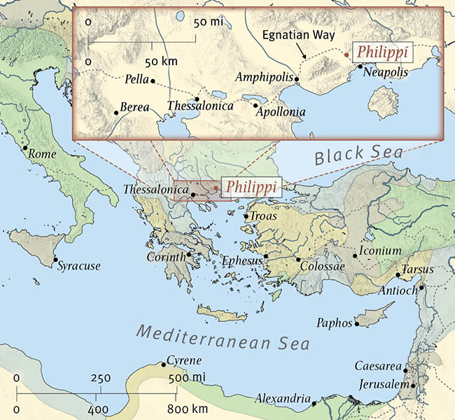 The Setting of Philippians - ESV Global Study Bible Image