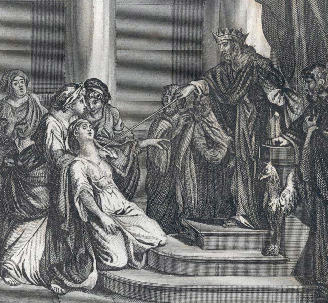 Esther Obtains Favor in the Sight of the King - Esther Image