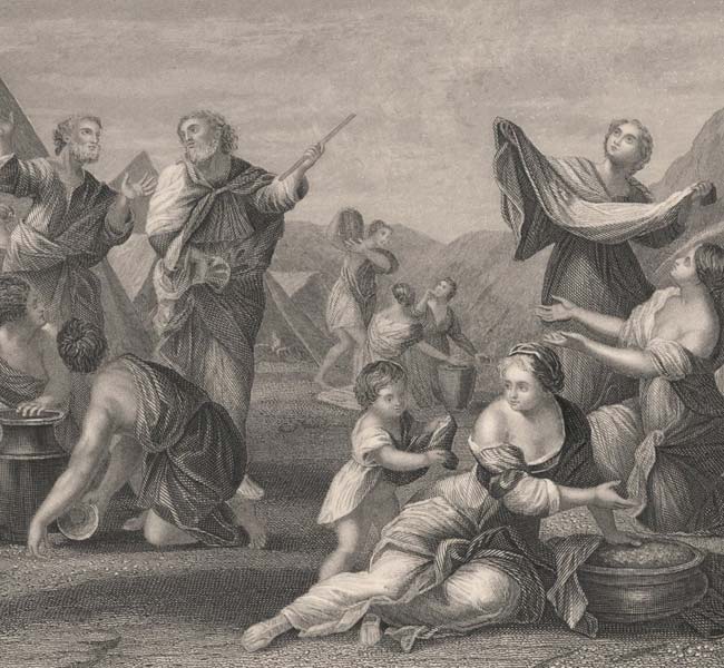 The Fall of Manna - Exodus Image