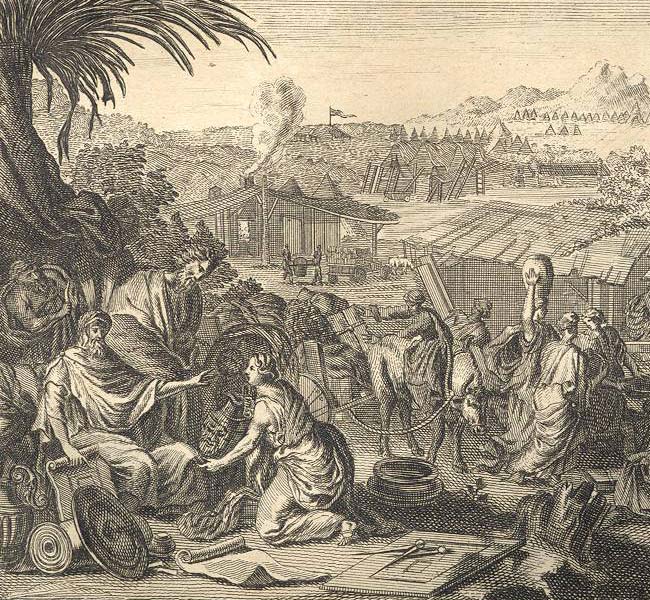 Beginning the Work on the Tabernacle - Exodus Image