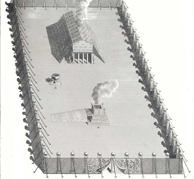 View of the Tabernacle - Exodus Image