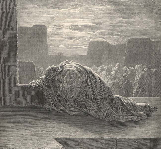 Ezra in Prayer - Ezra Image