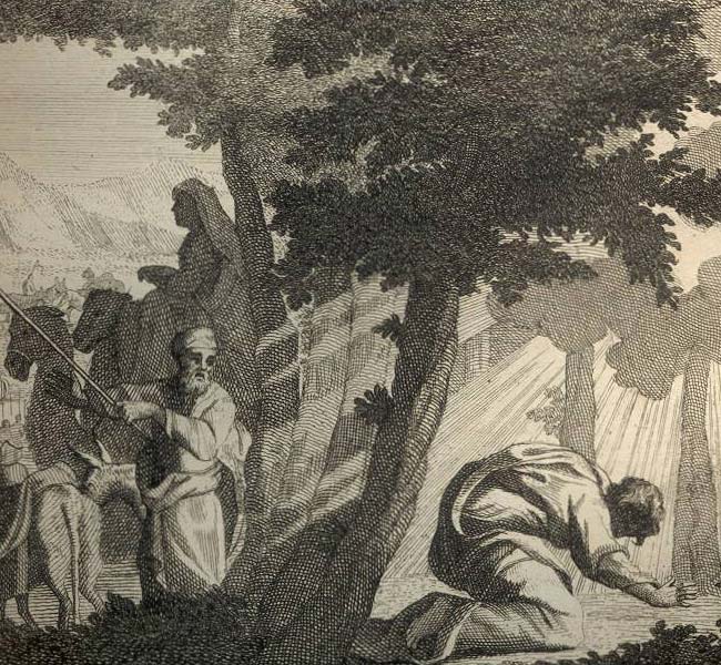 God Appears to Abraham Close to Shechem - Genesis Image