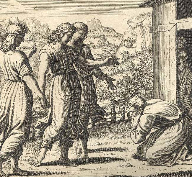 Isaac Is Promised to Abraham - Genesis Image