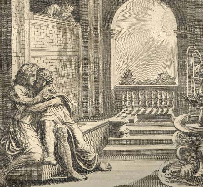 Isaac Sporting with Rebekah - Genesis Image