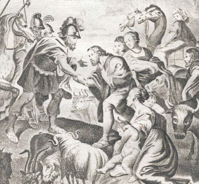 Esau's Reconciliation with Jacob - Genesis Image