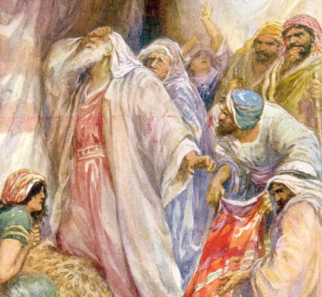 Jacob Told of That Joseph Was Killed by a Wild Animal - Genesis Image