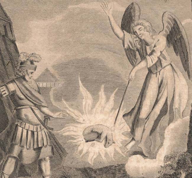 Judge Angel Photorealistic angel with wings