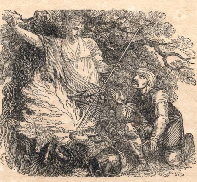The Angel Appearing to Gideon - Judges Image