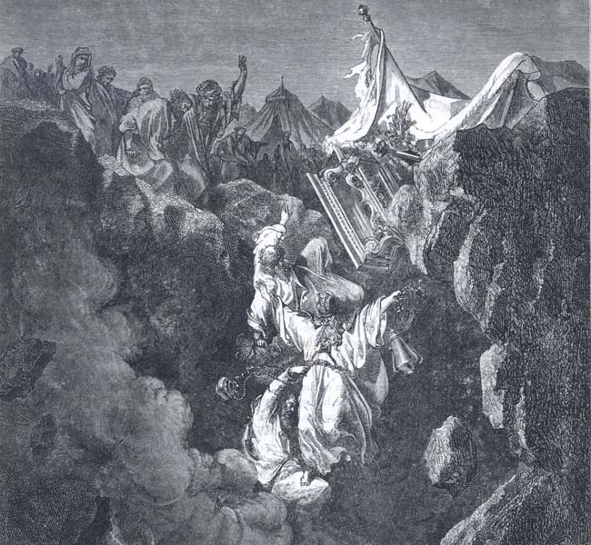 The Death of Korah, Dathan and Abiram - Numbers Image