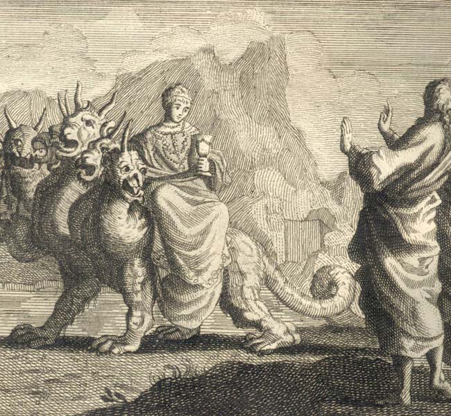 A Woman upon a Scarlet Beast - Revelation Image