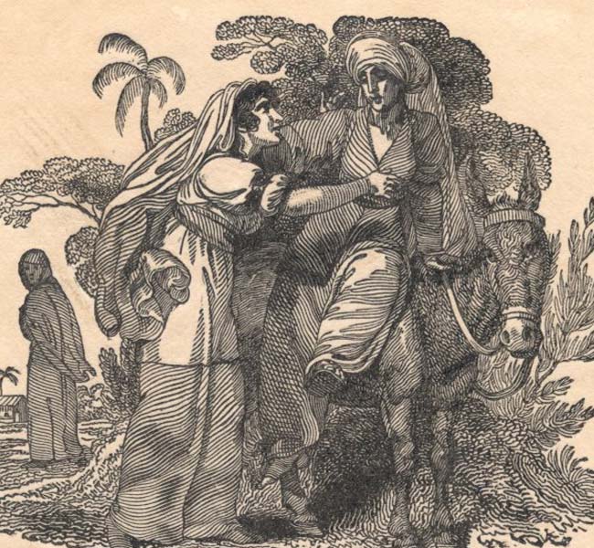 Ruth and Naomi Leaving Moab - Ruth Image