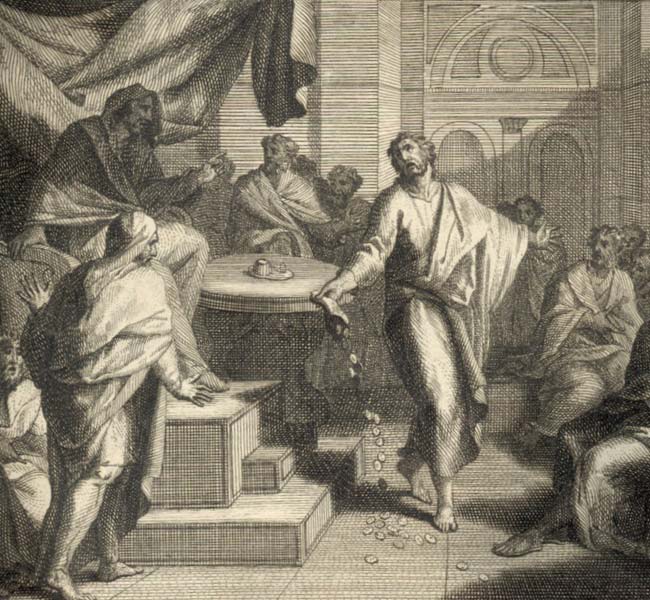 Judas Returns the Money - The Gospels Image