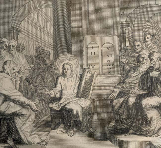 Jesus in the Temple - The Gospels Image