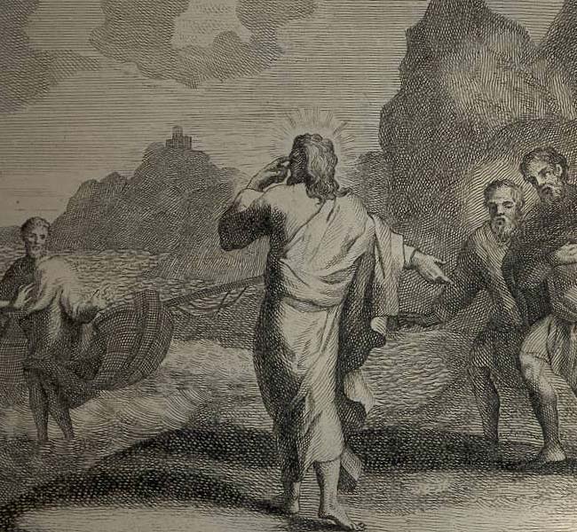 Jesus Calls Andrew, Peter, James, and John - The Gospels Image