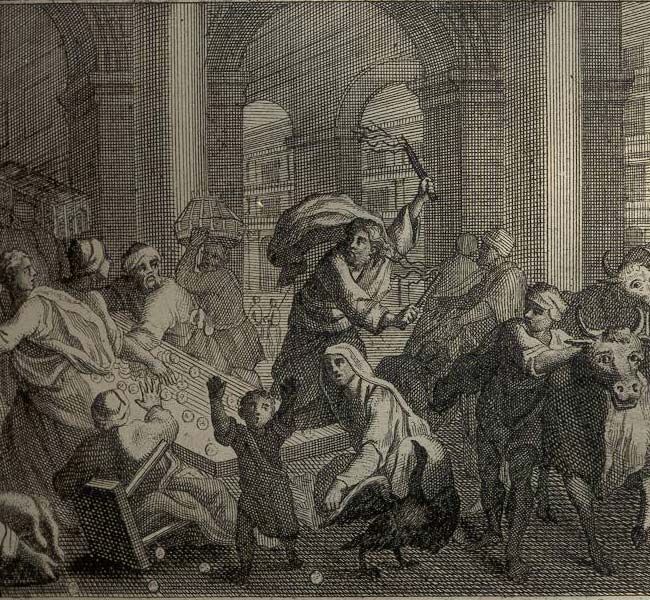 Jesus Cleanses the Temple - The Gospels Image