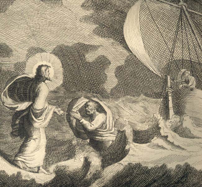 "o Thou of Little Faith" - The Gospels Image
