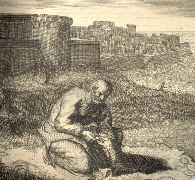 Peter Finds a Coin in the Fish's Mouth - The Gospels Image
