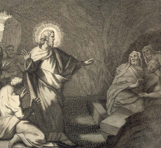 Jesus Resurrects Lazarus - The Gospels Image