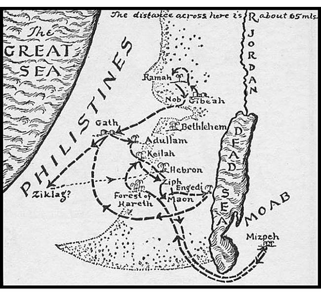 The Rise of David - The Graphic Bible Image