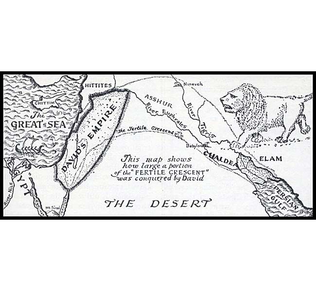 The Realm of David - The Graphic Bible Image