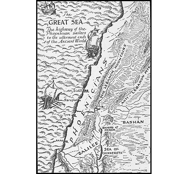 The Phoenicians - The Graphic Bible Image