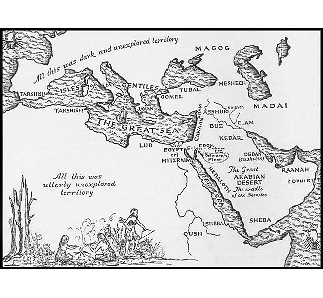 Israel Discovers the World - The Graphic Bible Image