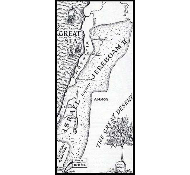 Israel under Jeroboam II - The Graphic Bible Image