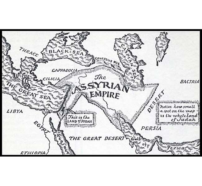 The Assyrian Empire - The Graphic Bible Image