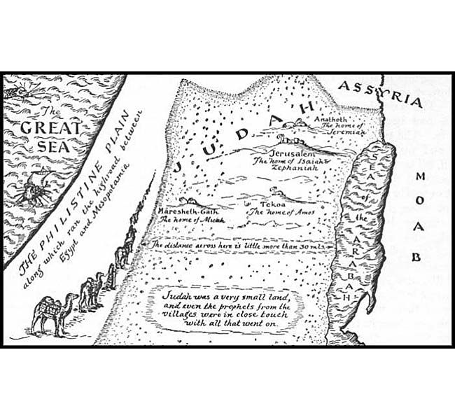 The Great Prophets Appear in Judah - The Graphic Bible Image